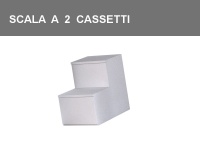 Castello a 2 letti con pedana e scala a cassetti | CameretteWeb